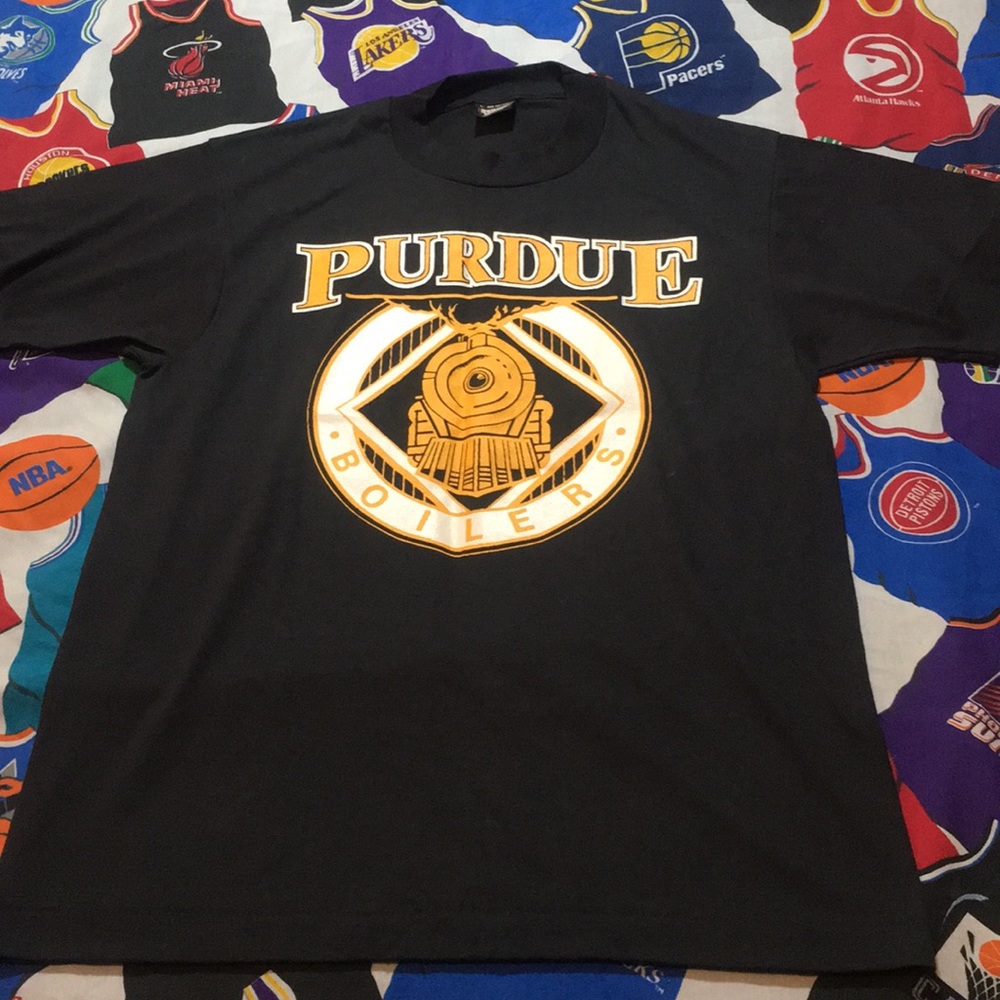Vintage Purdue University Single Stitch Shirt - Gem